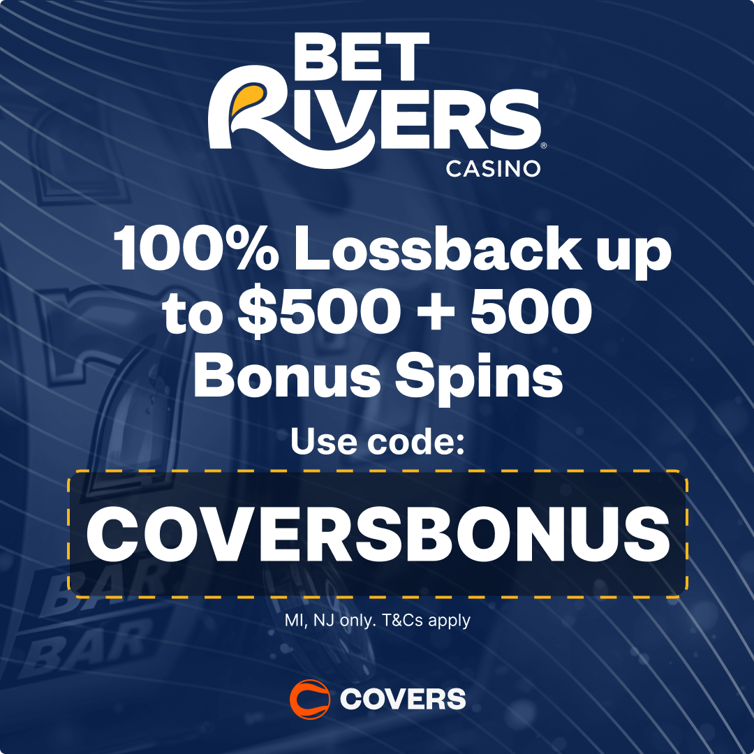 BetRivers Casino Bonus Code 2026: 'COVERSBONUS' for $500