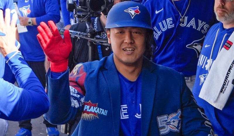 Daulton Varsho Projections, Prop Bets, Odds, And Stats - MLB